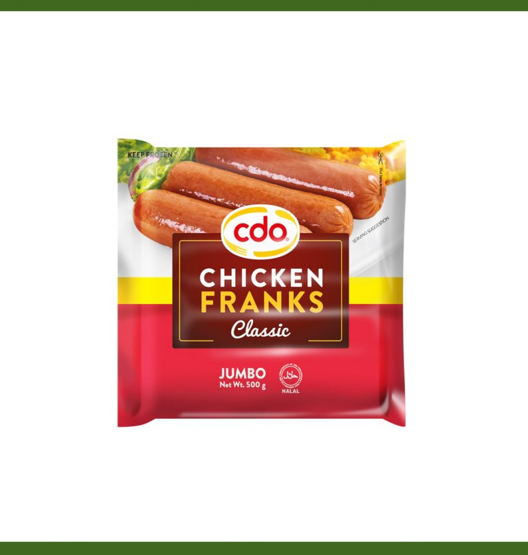 CDO Chicken Franks Jumbo 500g – Marina Sales Inc. CDO Chicken Franks Jumbo 500g – Marina Sales Inc.